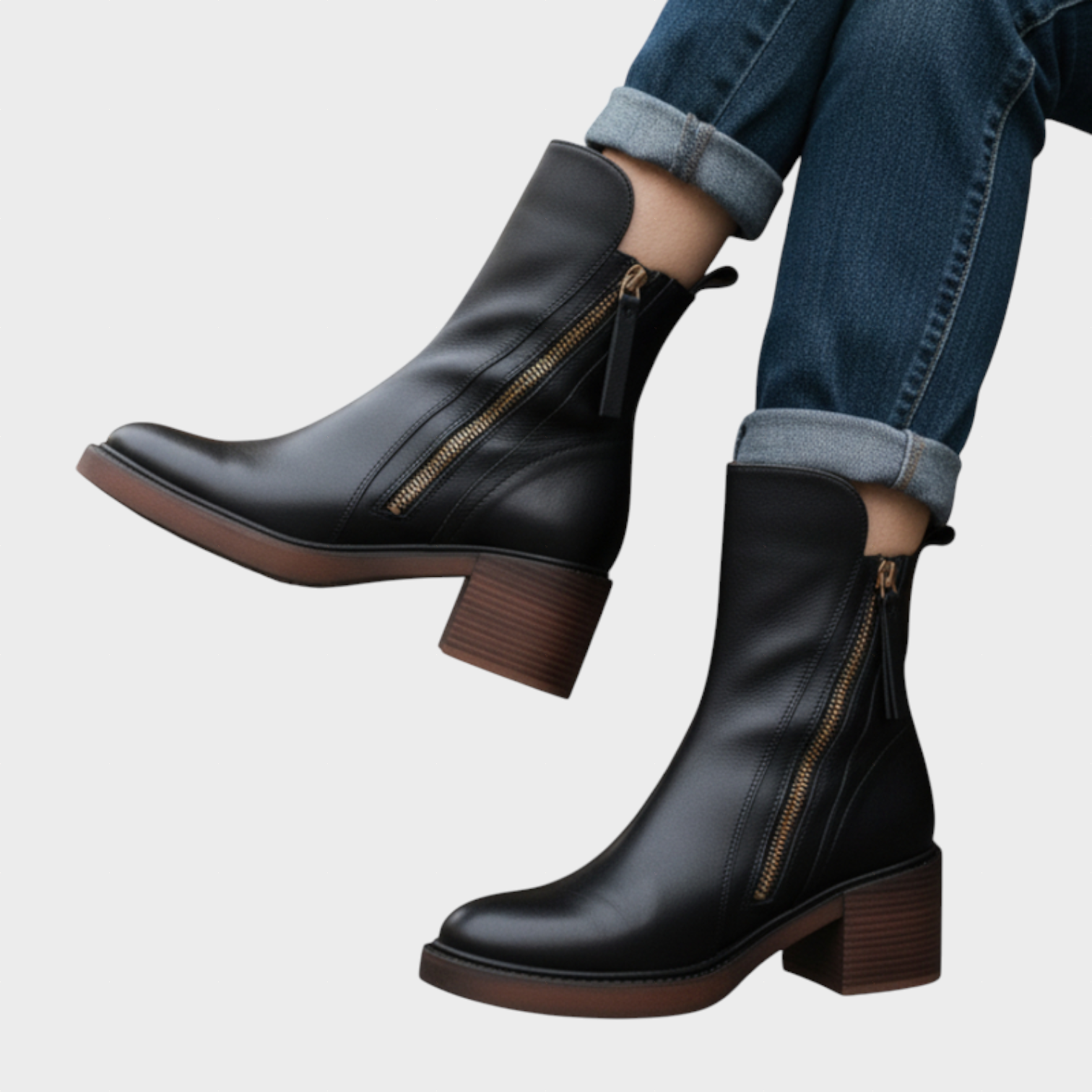 Valorine | Bota de cuero – Manuela Soler